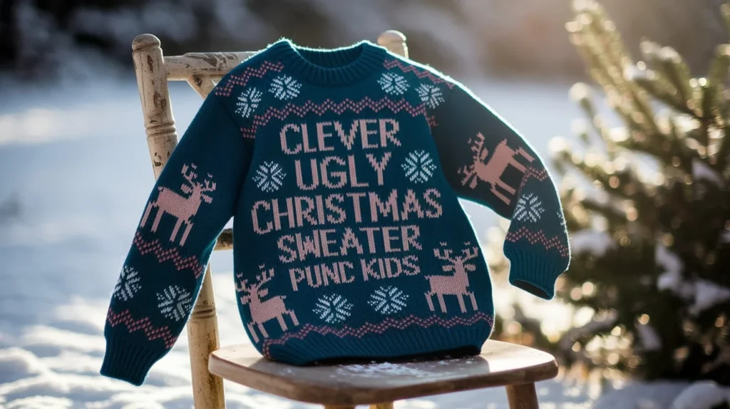 200+ Ugly Christmas Sweater Puns to Sleigh Your Holidays - Puns Infinity